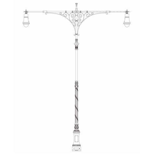 M-Pole Double | Poles | Products | MagniFlood.com - MagniFlood