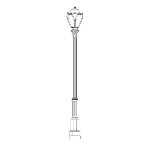 MSAL - Main Street Pole | Poles | Products | MagniFlood.com