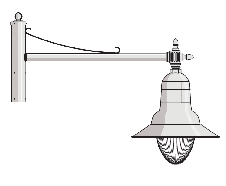 Bracket Light Pole Fixtures