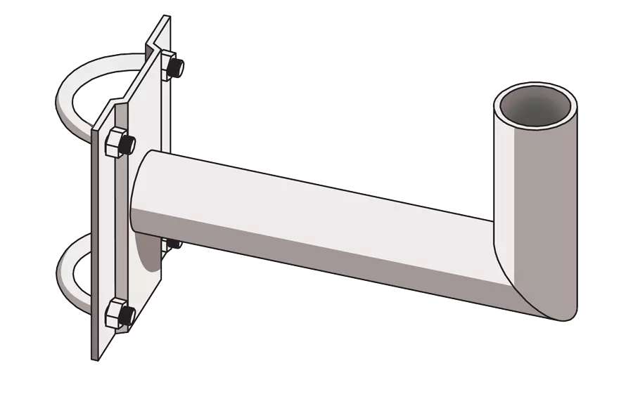 BL-U-BOLT | U-Bolt Mounting Bracket | MagniFlood.com