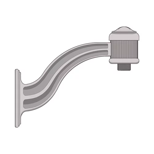 WB11-11-P | Pole Mounted Pendant Mounting Bracket