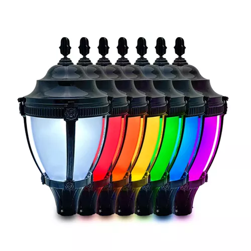 Color-Changing LED Post Top Retrofit | Retrofits | MagniFlood.com